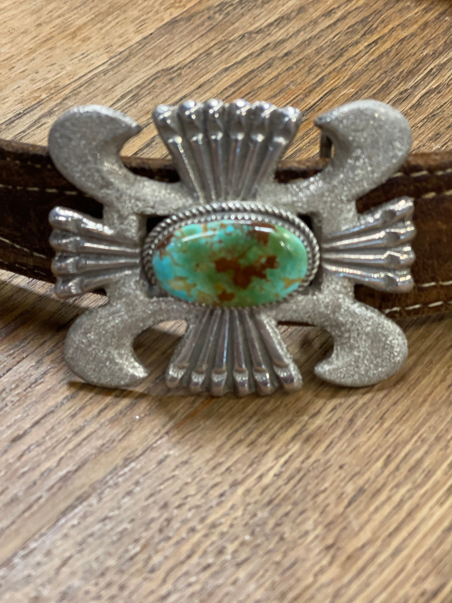 Sandcast Belt Buckle– Adobe Western Art Gallery