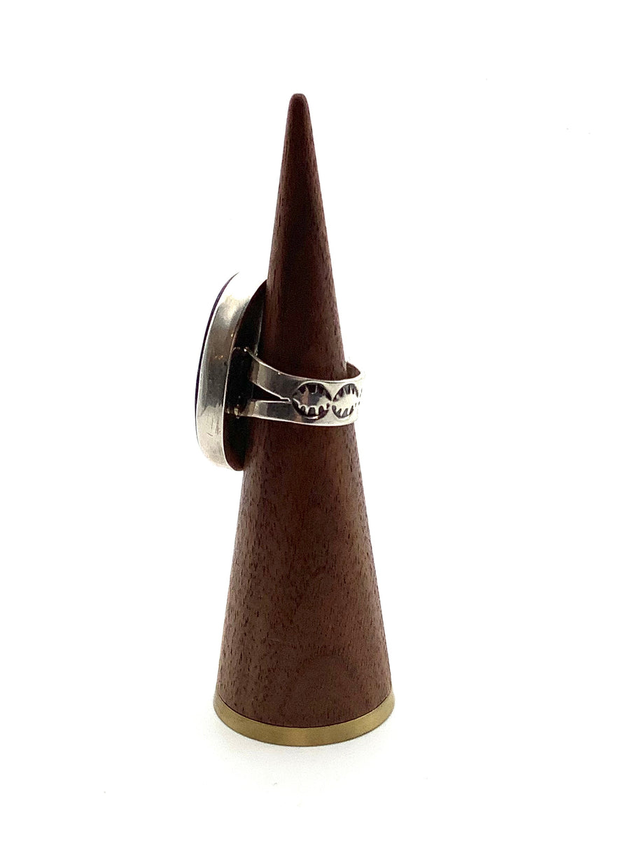 Purple Stone Charoite Ring– Adobe Western Art Gallery